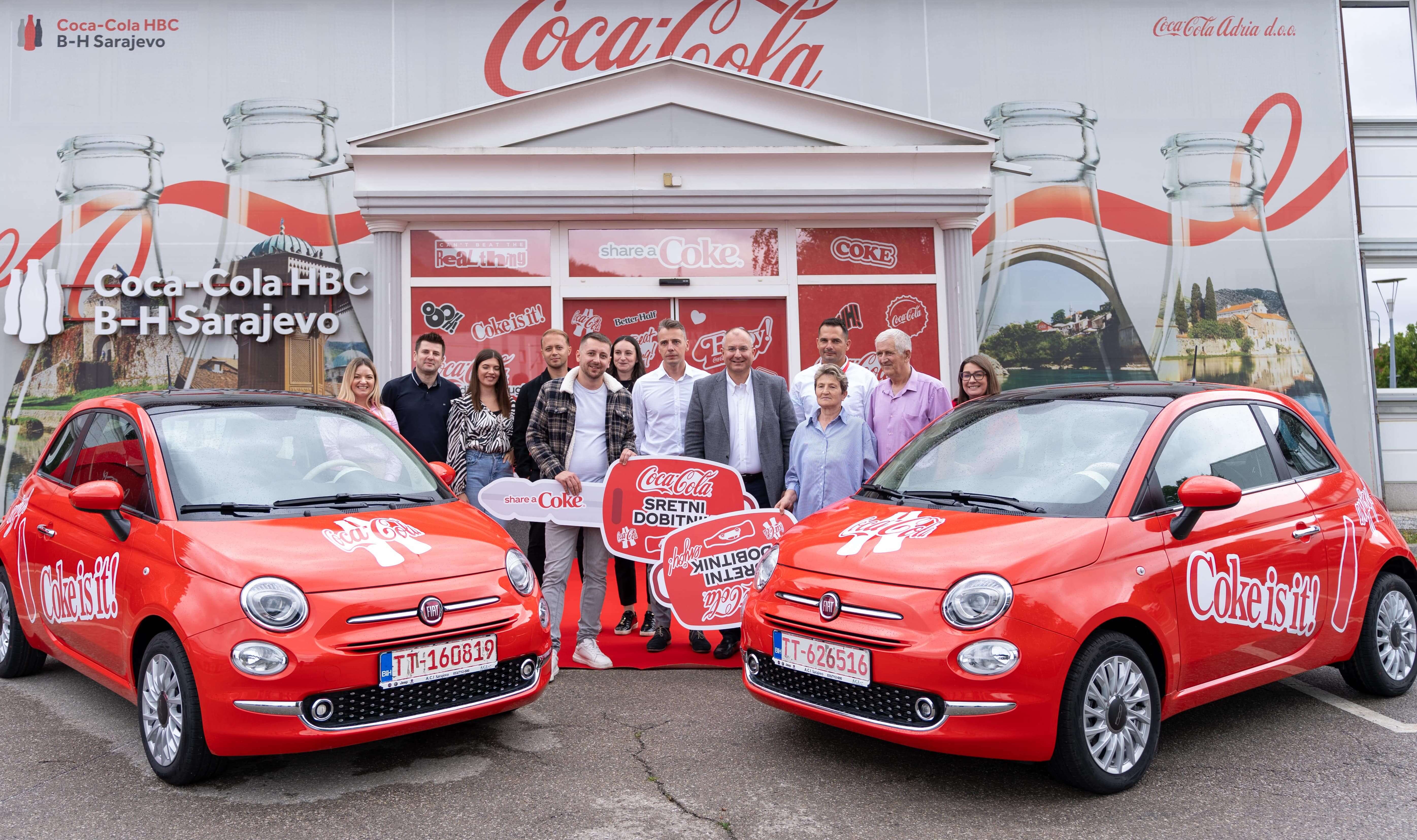 AWARDS PRESENTED TO THE WINNERS OF THE “SHARE A COKE“ PRIZE GAME